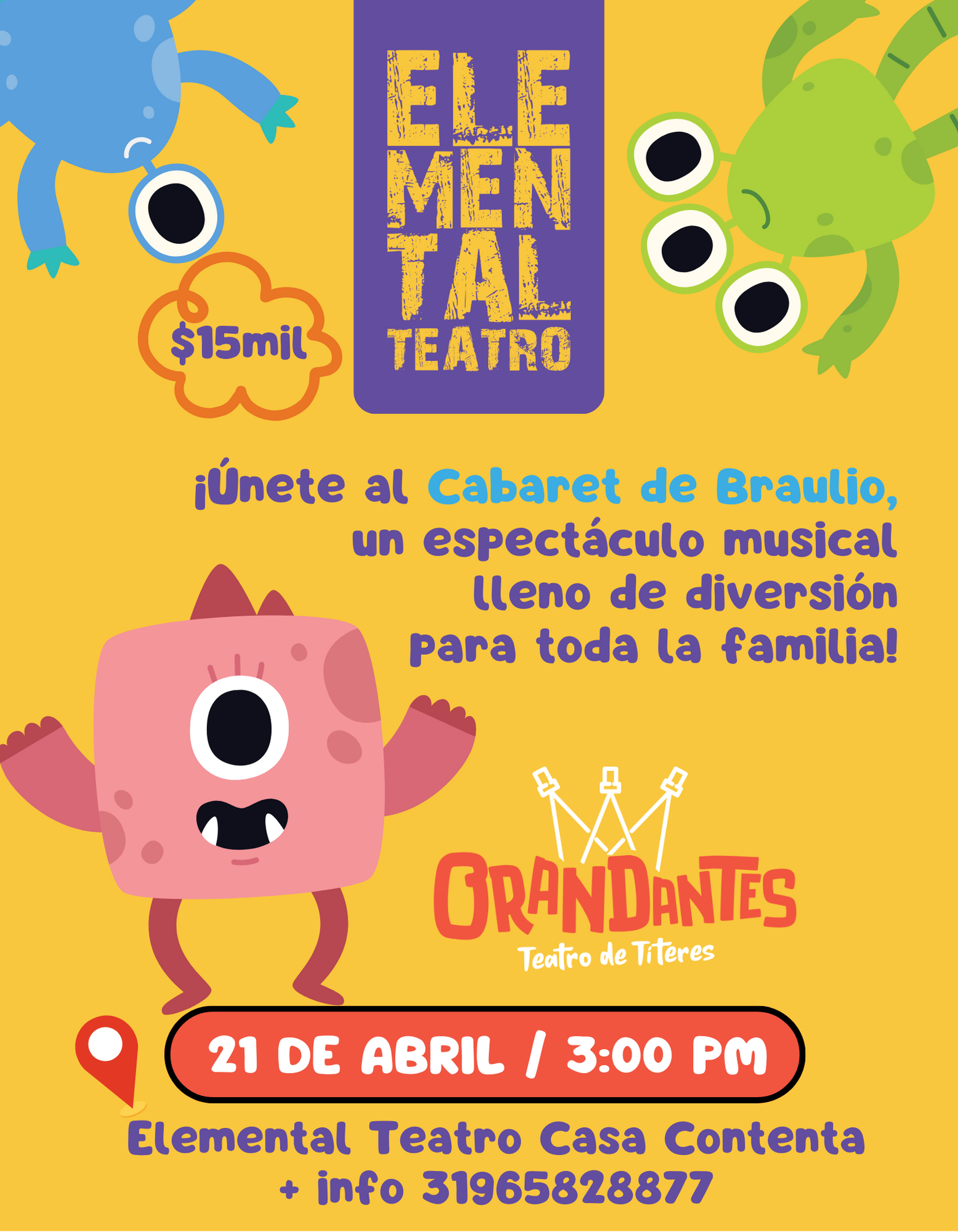 Elemental Teatro │ Casa Contenta │ Santa Elena